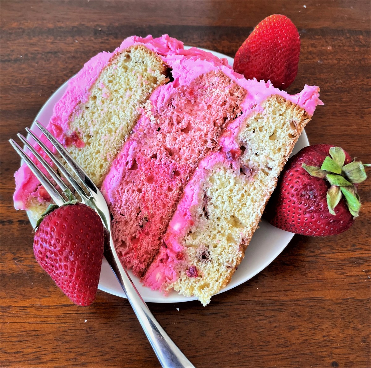 Strawberry Cake – Ugly Desserts