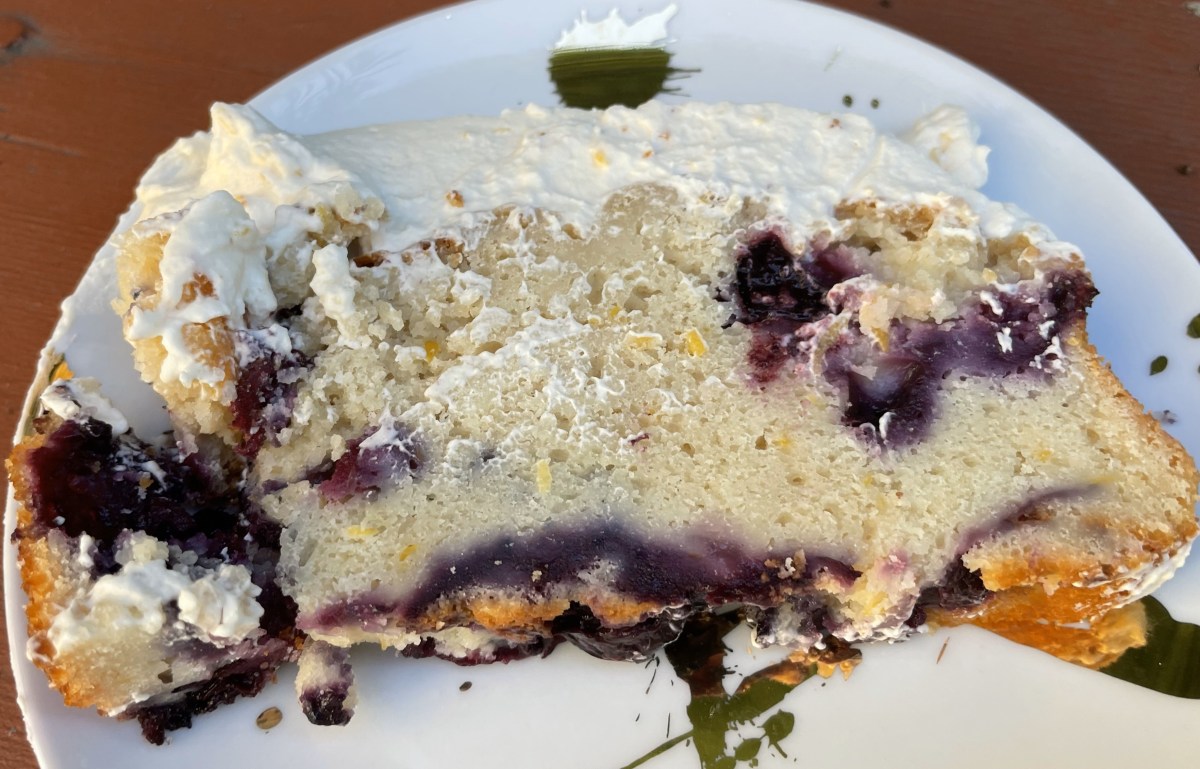 Lemon Blueberry Pound Cake with Lemon Chiffon – Ugly Desserts